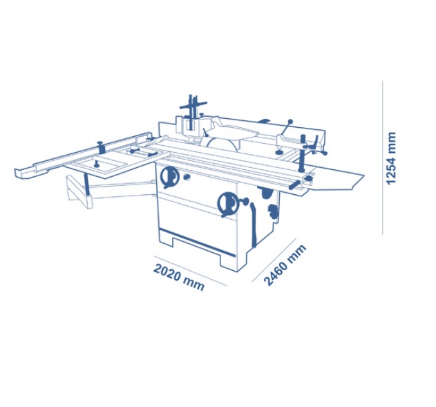 SCM Minimax Lab 300P X1 Combination Machine – Major Woodworking Equipment